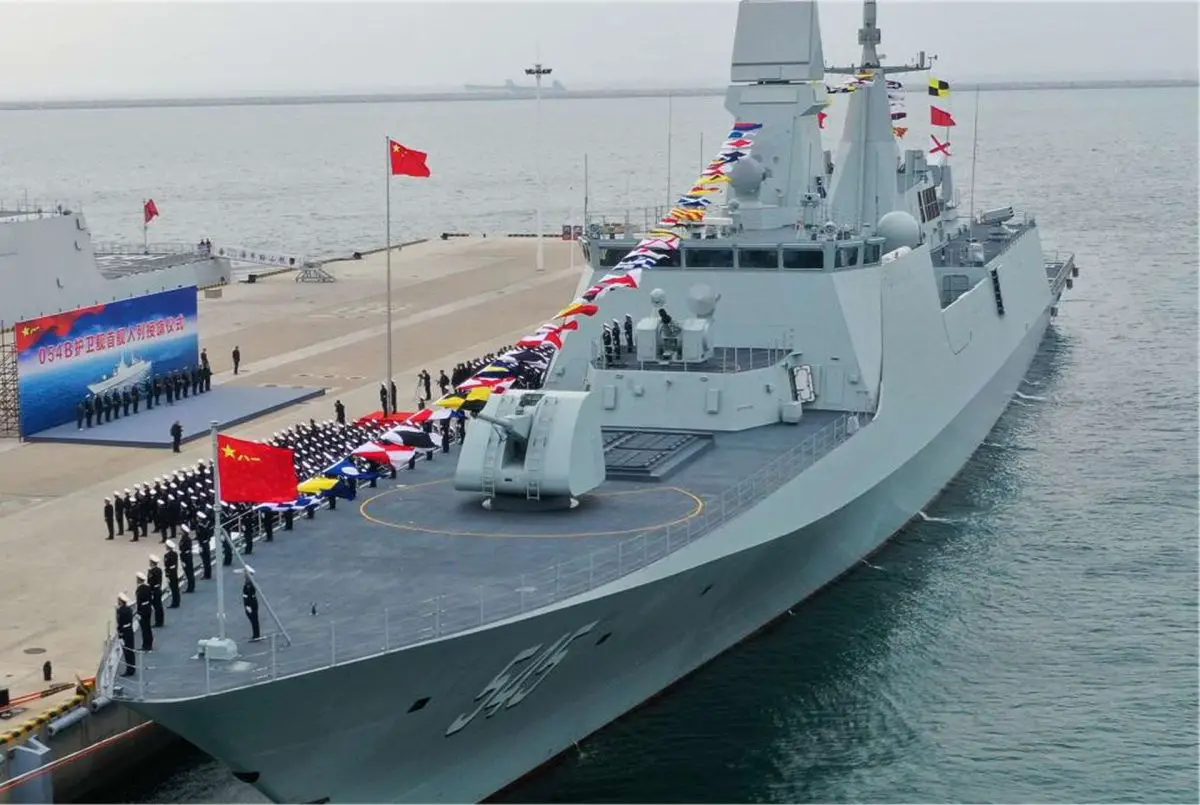 Type 054B Jiangkai III guided missile frigate